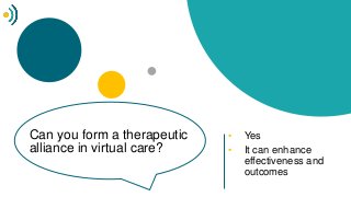 TBHI Building a Therapeutic Alliance Slidedeck 3-25-2021 | PPT