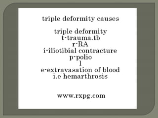 Tb hip knee shoulder dactylitis | PPTX