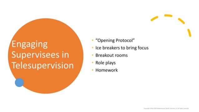 TBHI Telesupervision Slides | PPT