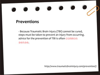 Traumatic Brain Injury | PPTX