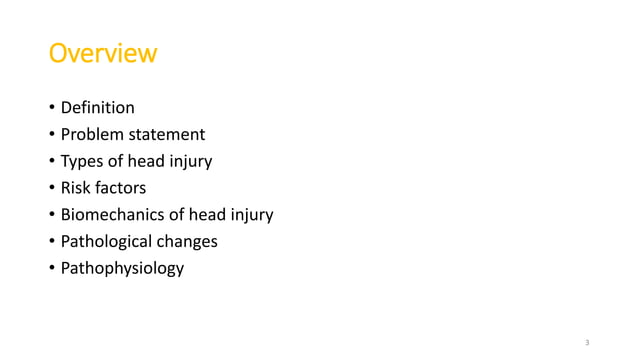 traumatic brain injury | PPT