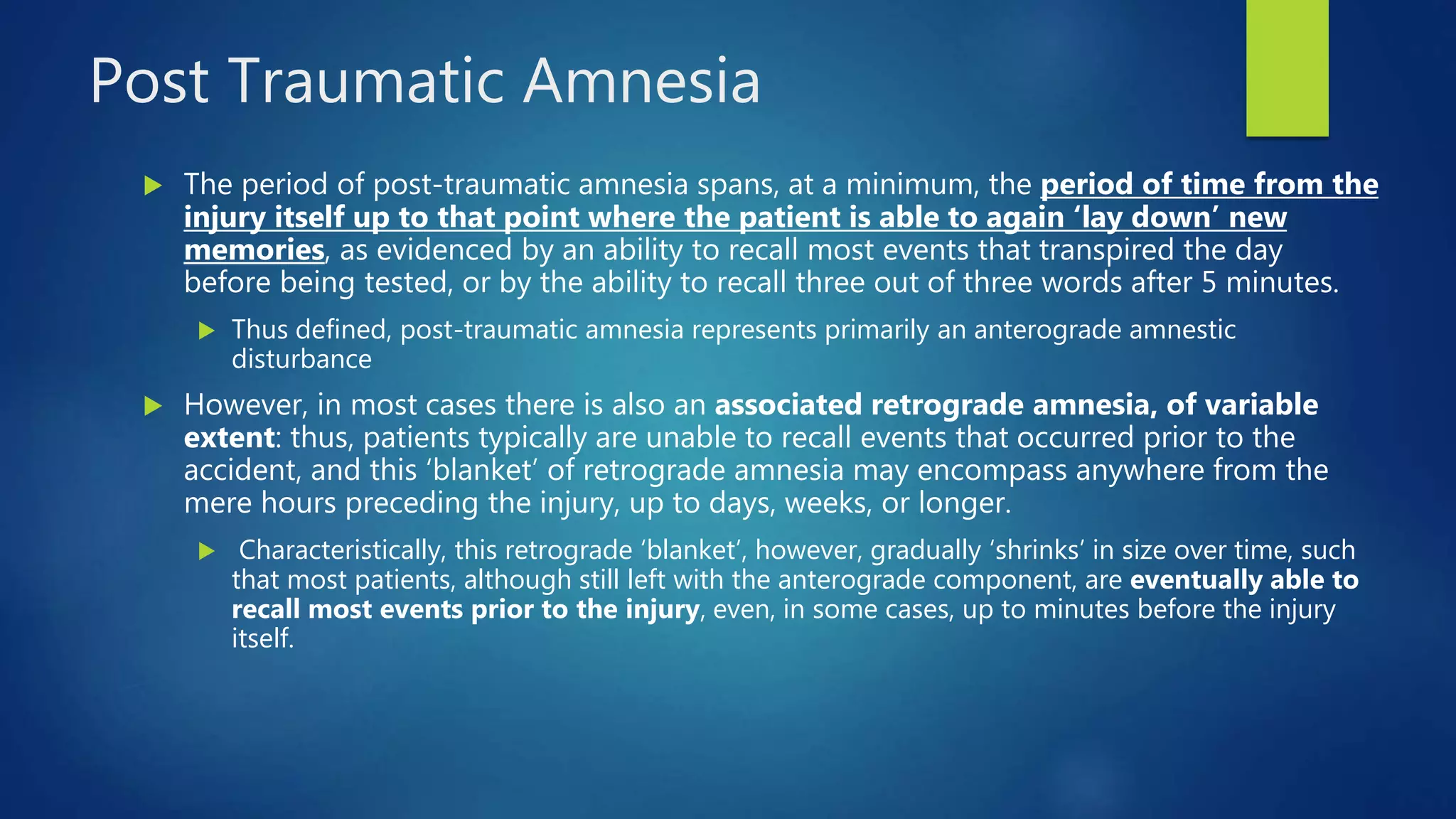 Traumatic Brain Injury | PPTX