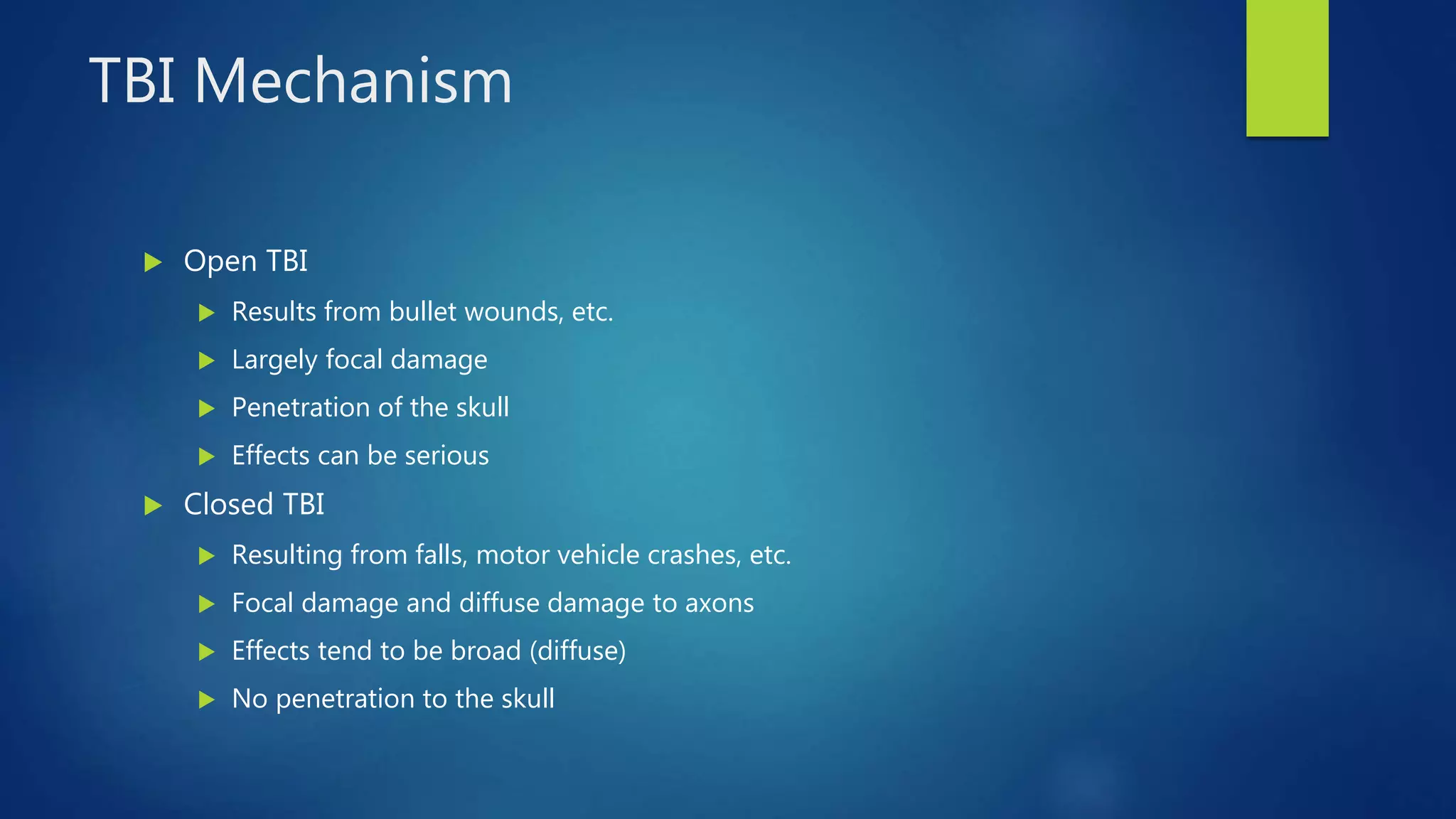 Traumatic Brain Injury | PPTX