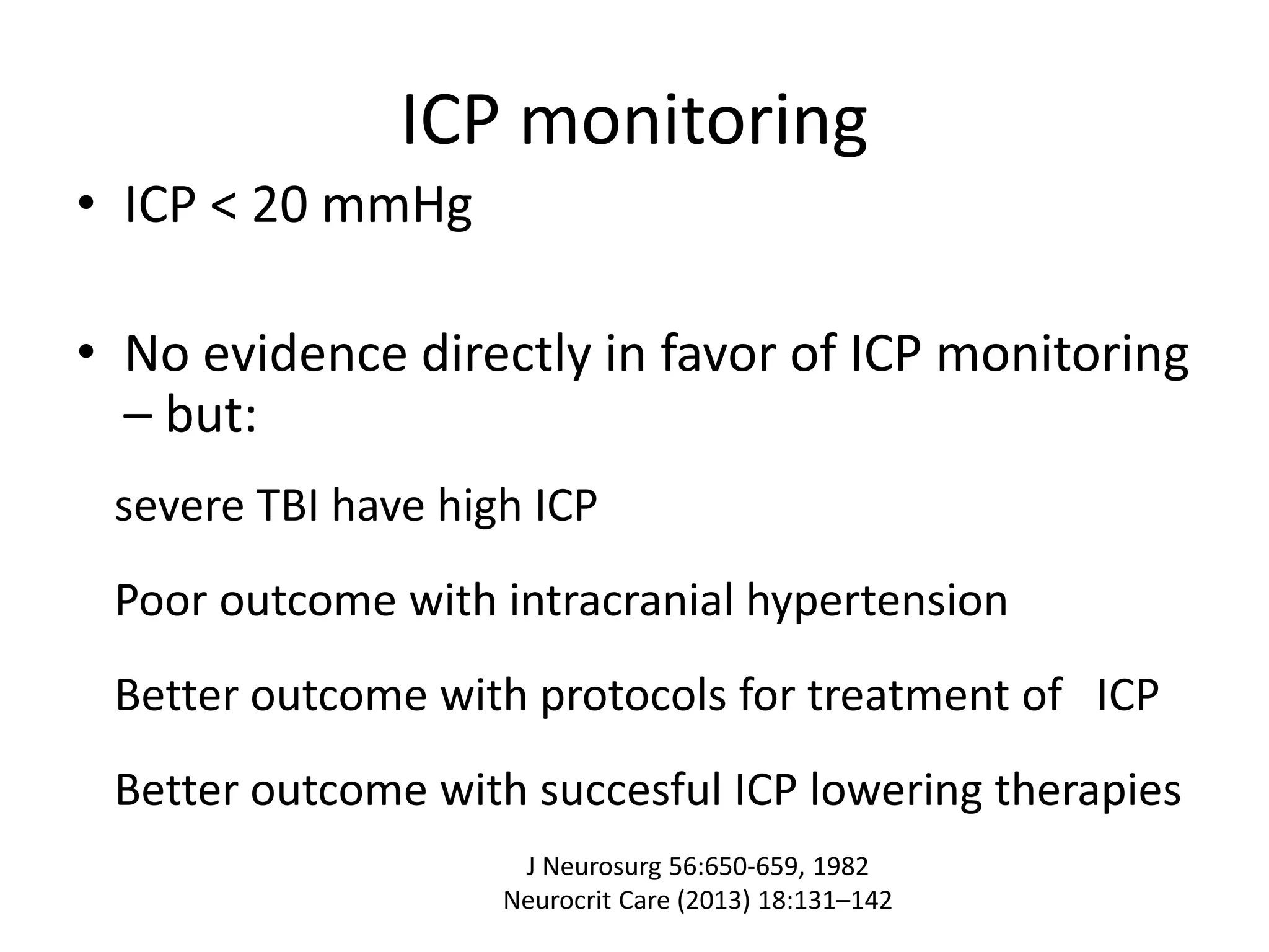 Traumatic brain injury-- anaesthetic implication | PPTX