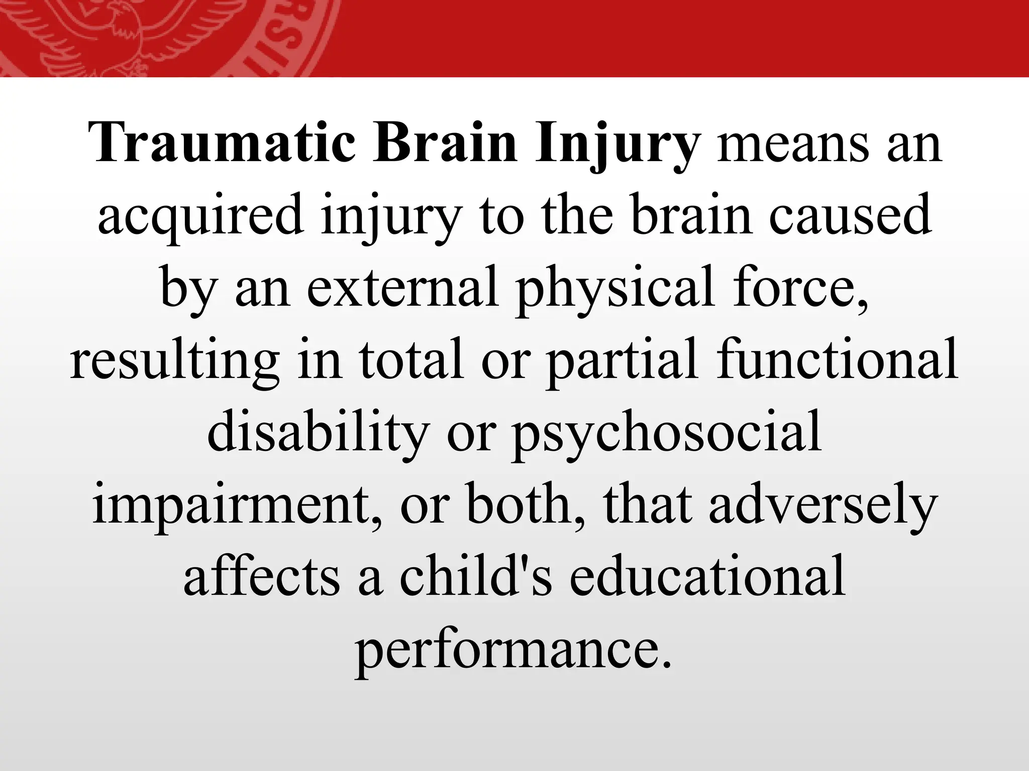 Traumatic Brain Injury(TBI) based on IDEA.pptx.pptx