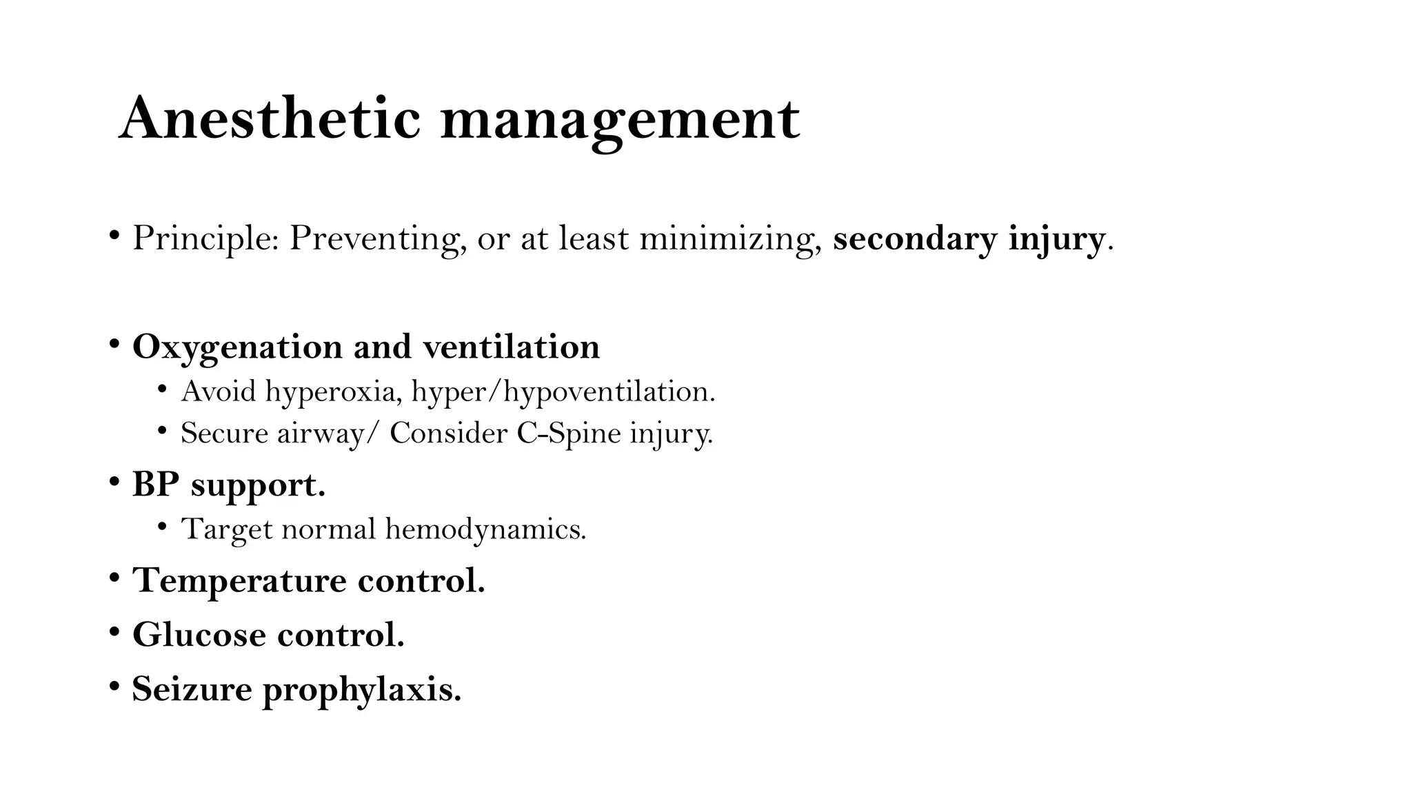 Traumatic B rain Injury and anesthesia.pptx
