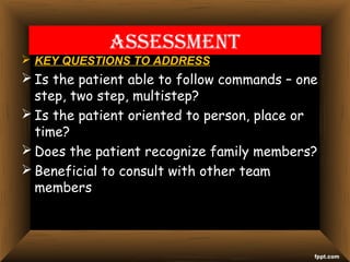 TBI assessment | PPT