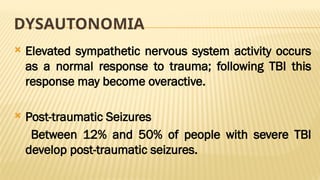 Traumatic Brain Injury (TBI): A Clinical Overview | PPT
