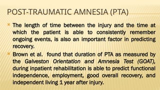 Traumatic Brain Injury (TBI): A Clinical Overview | PPT