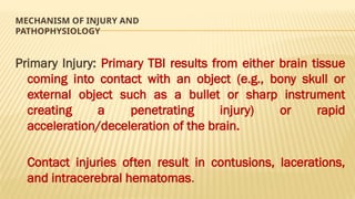 Traumatic Brain Injury (TBI): A Clinical Overview | PPT