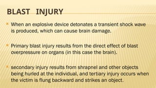 Traumatic Brain Injury (TBI): A Clinical Overview | PPTX