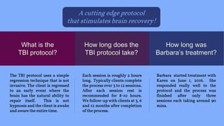 TBI Breakthrough Success Story: Barbara Muncey | PPT