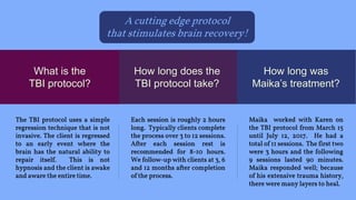 TBI Breakthrough Success Story: Maika Suneagle | PDF | Physical Therapy ...