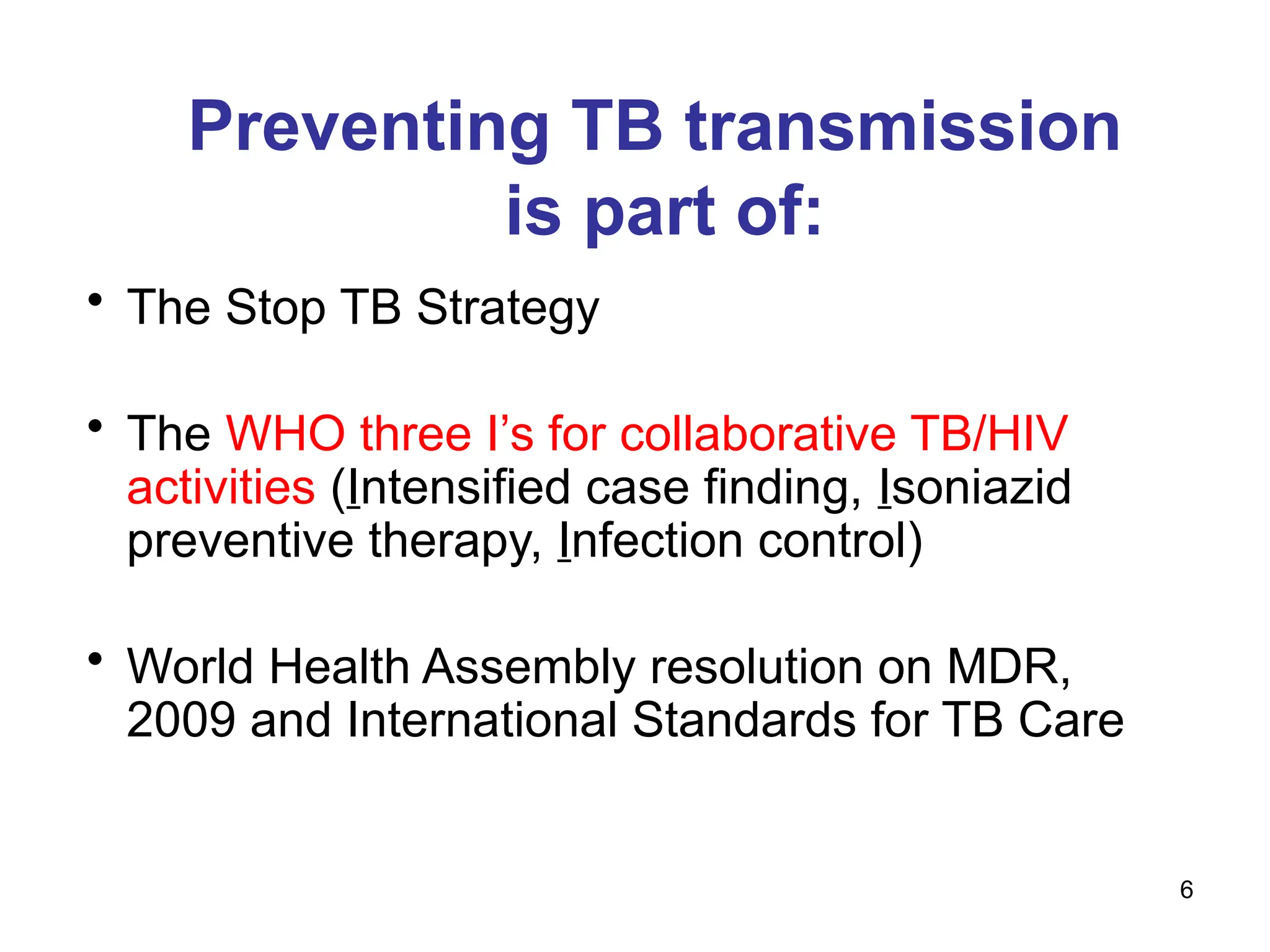 Tuberculosis Infection. Control -Sept 2025.power point | PPTX