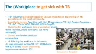 TB in the workplace and beyond - Contribution of Occupational Health ...