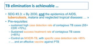 TB in the workplace and beyond - Contribution of Occupational Health ...