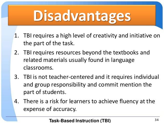 Task-Based Instruction (TBI)