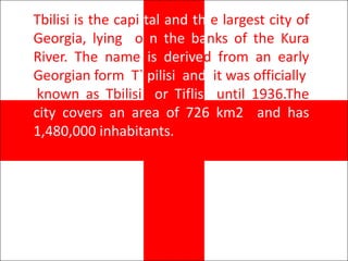 Tbilisi | PPTX | Weather | Science