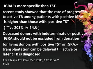 Tb in sot | PPT