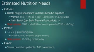 TBI Nutrition case study | PPTX