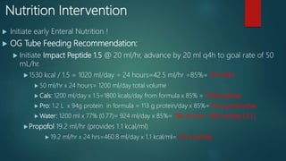 TBI Nutrition case study | PPTX