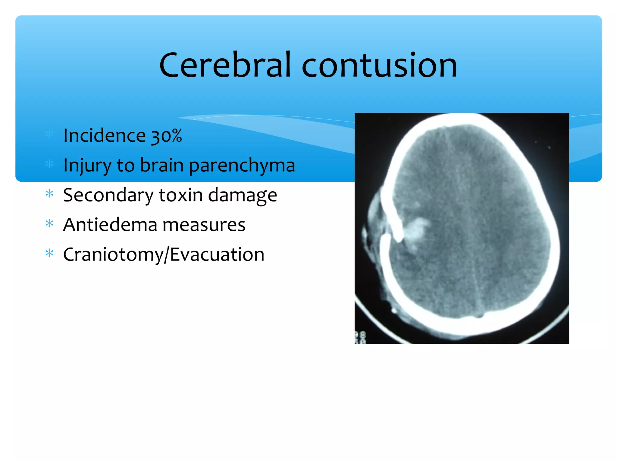 Traumatic Brain Injury: Approach | PPT