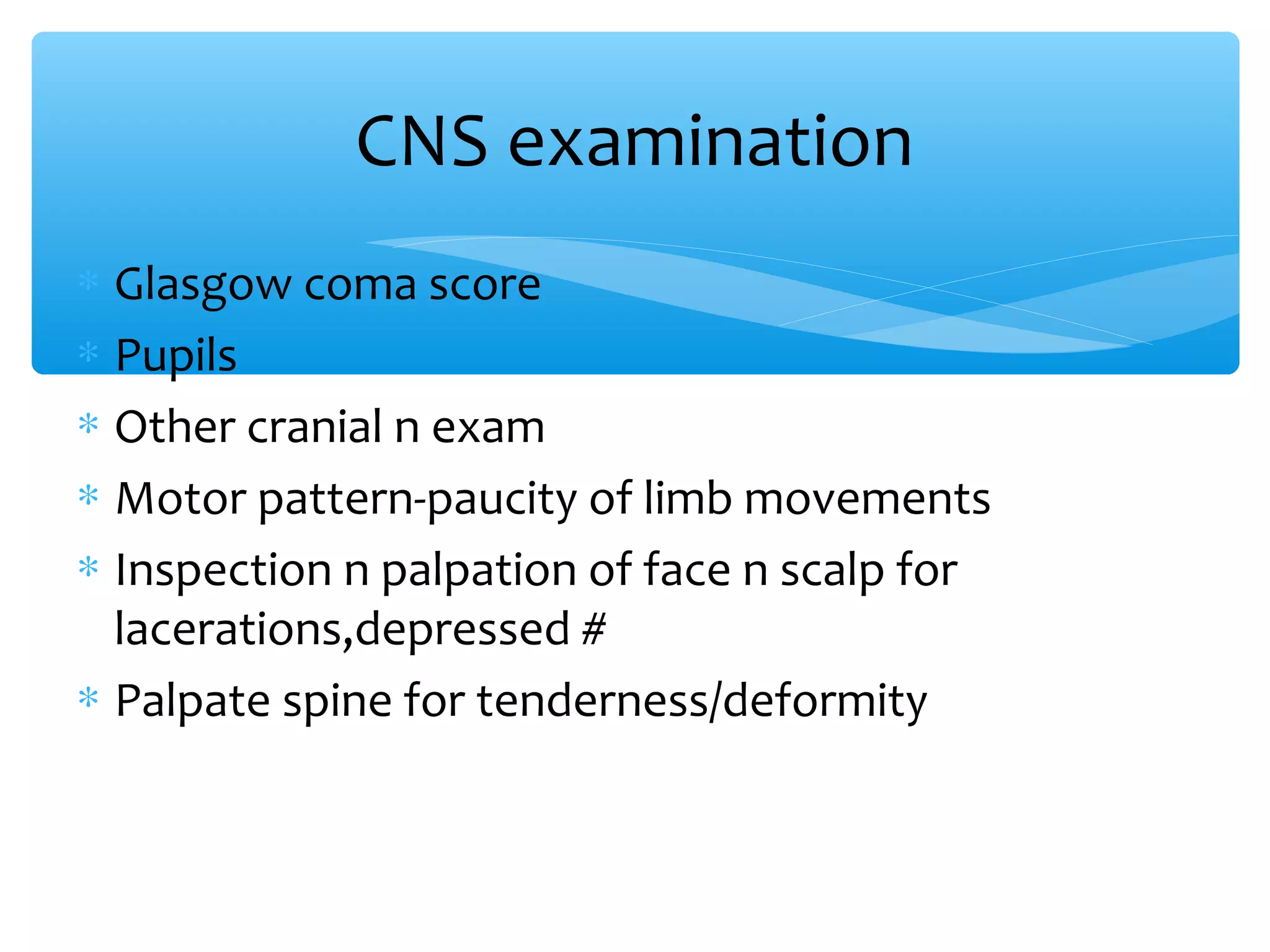 Traumatic Brain Injury: Approach | PPT