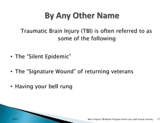 Tbi overview | PPTX