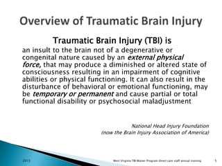 Tbi overview | PPTX