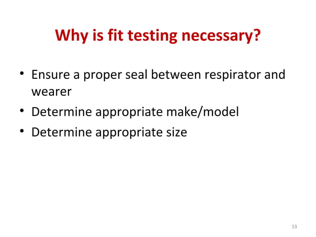 Tb ipc respiratory protection | PPT | Lung and Respiratory Health ...