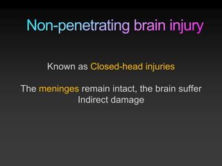 Traumatic Brain Injury (TBI) | PPTX