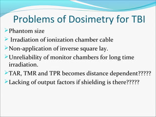 Total body irradiation | PPT