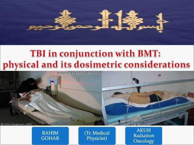Total body irradiation