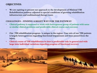 Traumatic brain injury Rehabilitation Pathway | PPT