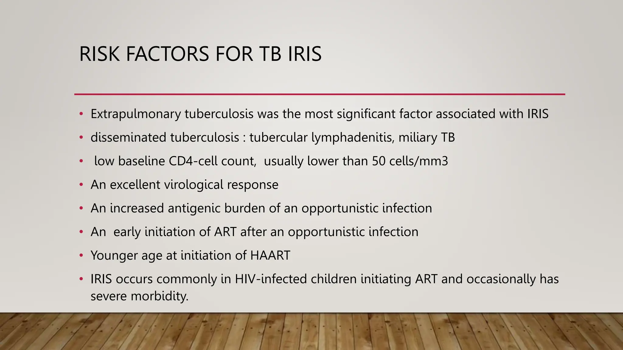 TB IRIS Presentation by KD Dele | PPTX