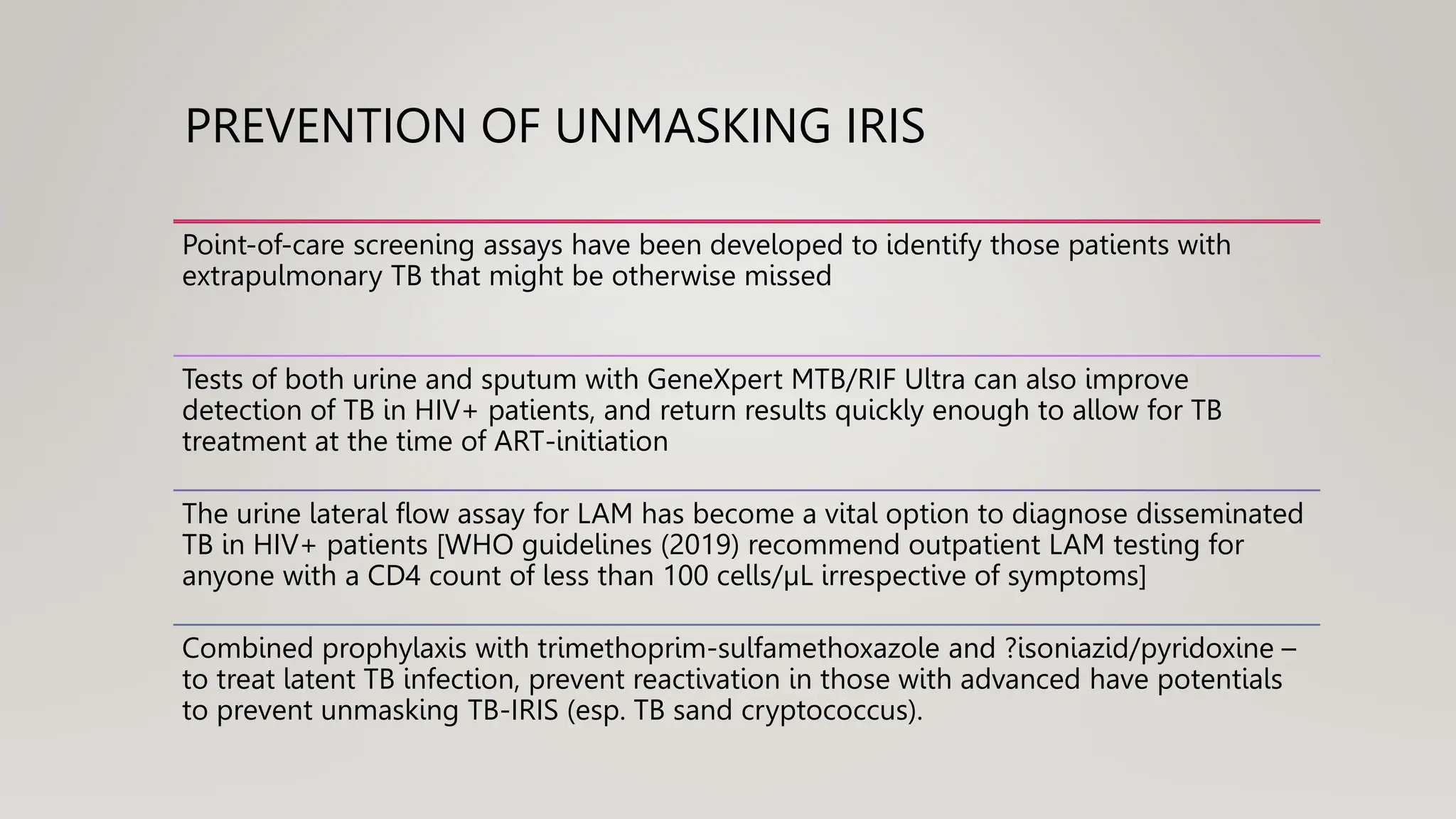 TB IRIS Presentation by KD Dele | PPTX