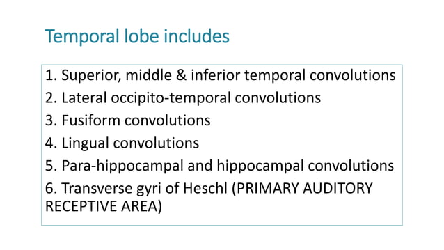 Traumatic Brain Injury to temporal lobe and cognitive rehabilitation | PPT