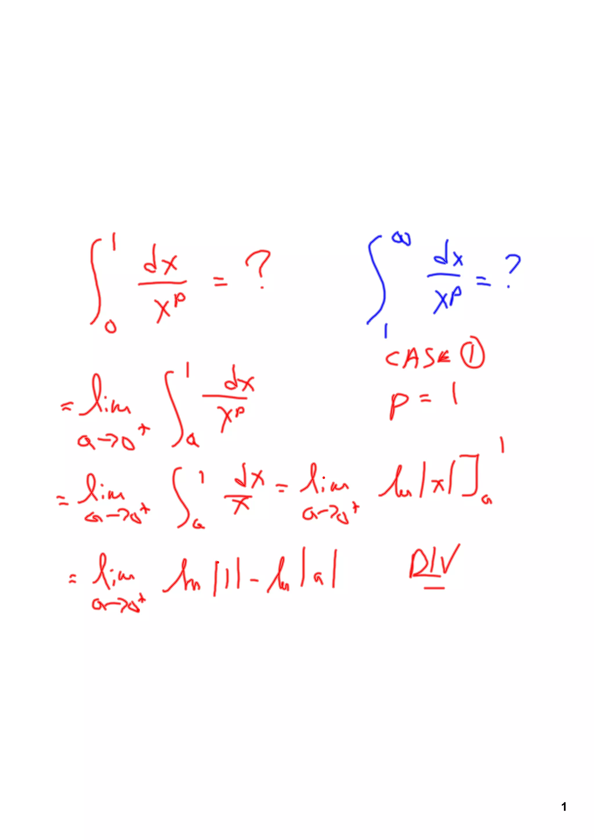 AP Calculus BC: 10-02 p-Integrals! | PDF | Education