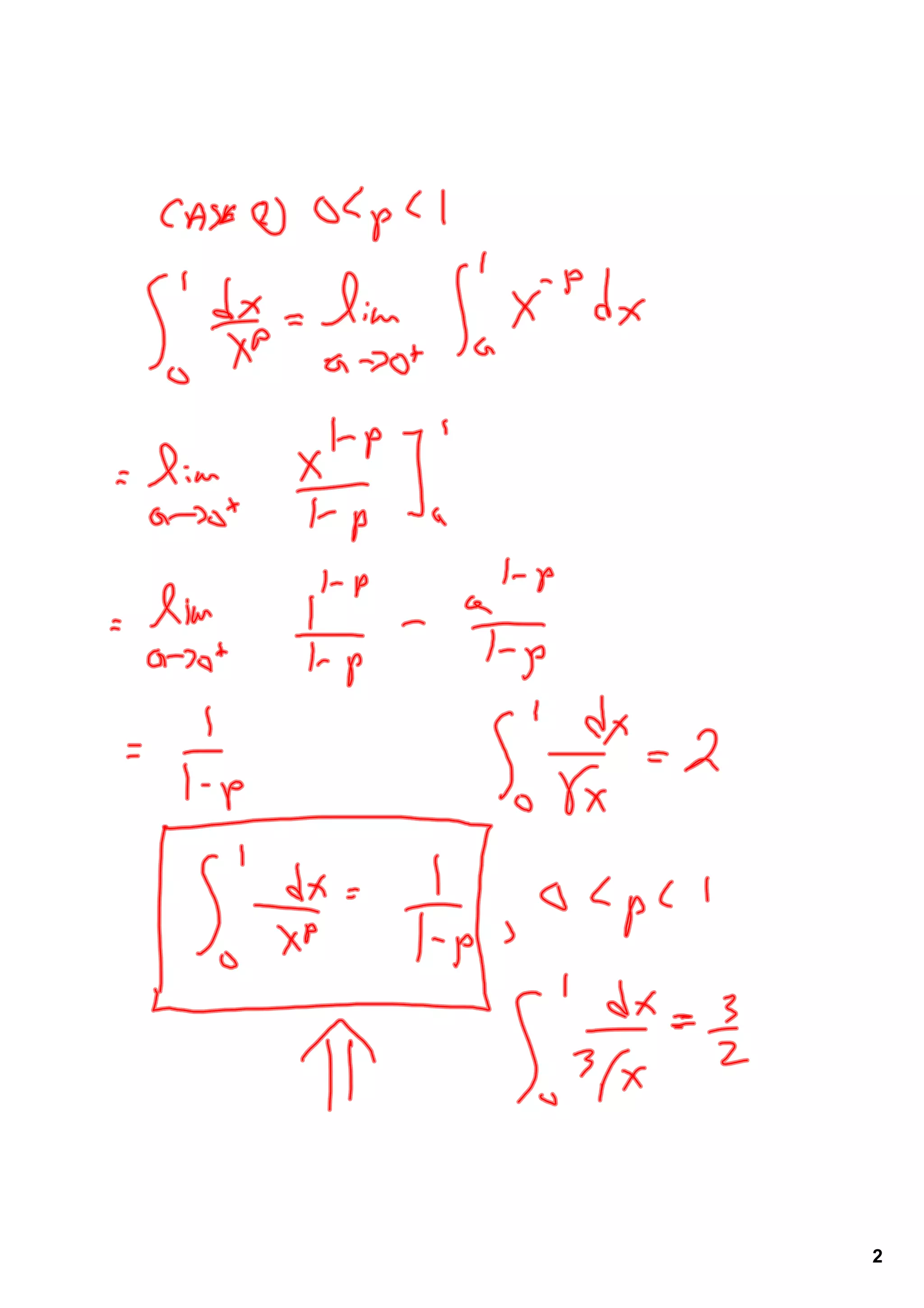 AP Calculus BC: 10-02 p-Integrals! | PDF | Education