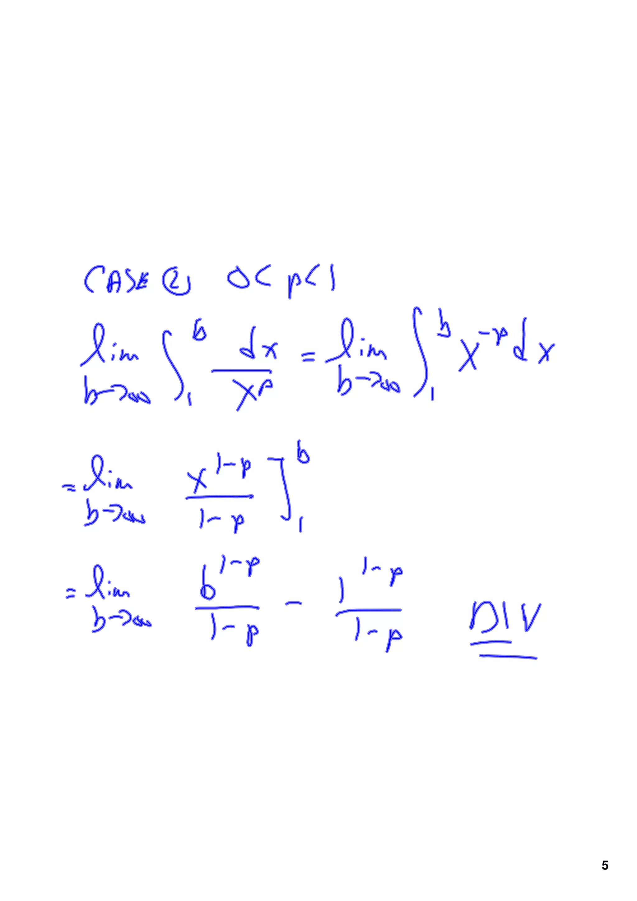 AP Calculus BC: 10-02 p-Integrals! | PDF | Education