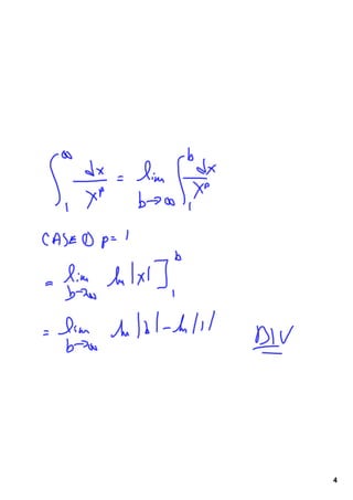 AP Calculus BC: 10-02 p-Integrals! | PDF | Education