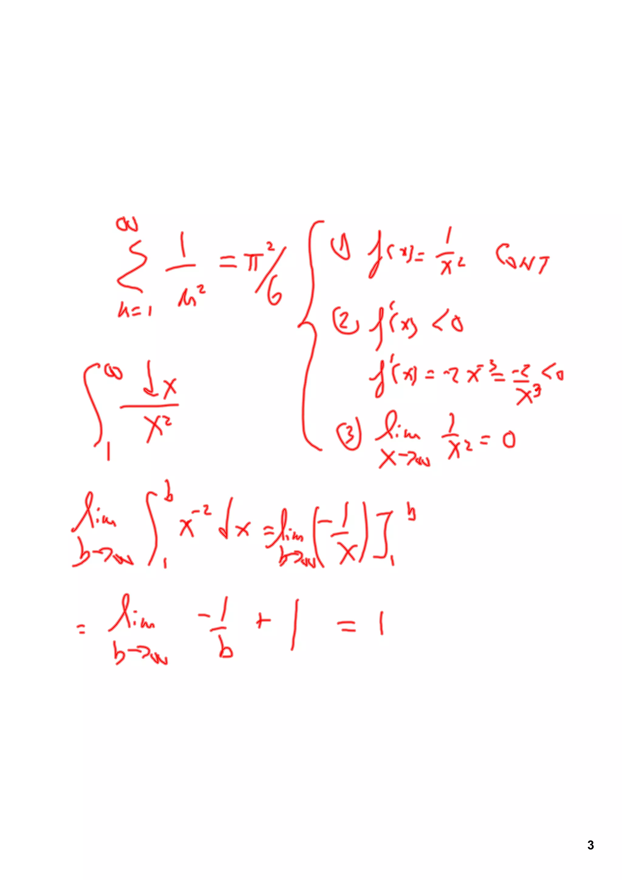 AP Calculus BC: 10-04 Integral Test for Covergence of Series with all ...