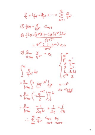 AP Calculus BC: 10-04 Integral Test for Covergence of Series with all ...