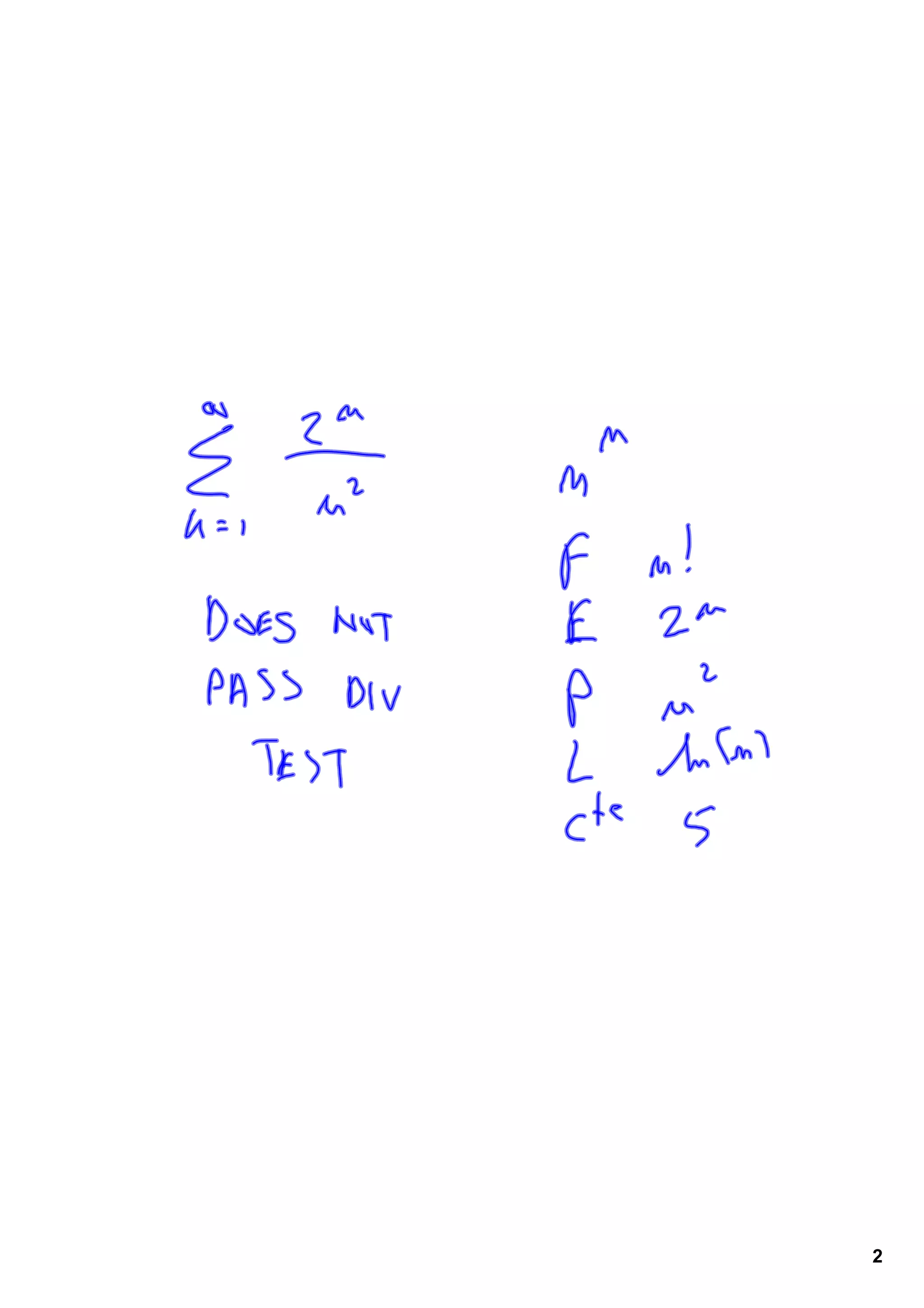AP Calculus BC: 10-05: Comparison Test for Convergence of Series with ...