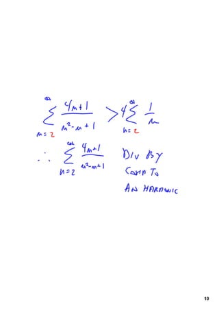AP Calculus BC: 10-05: Comparison Test for Convergence of Series with ...