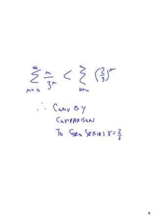 AP Calculus BC: 10-05: Comparison Test for Convergence of Series with ...