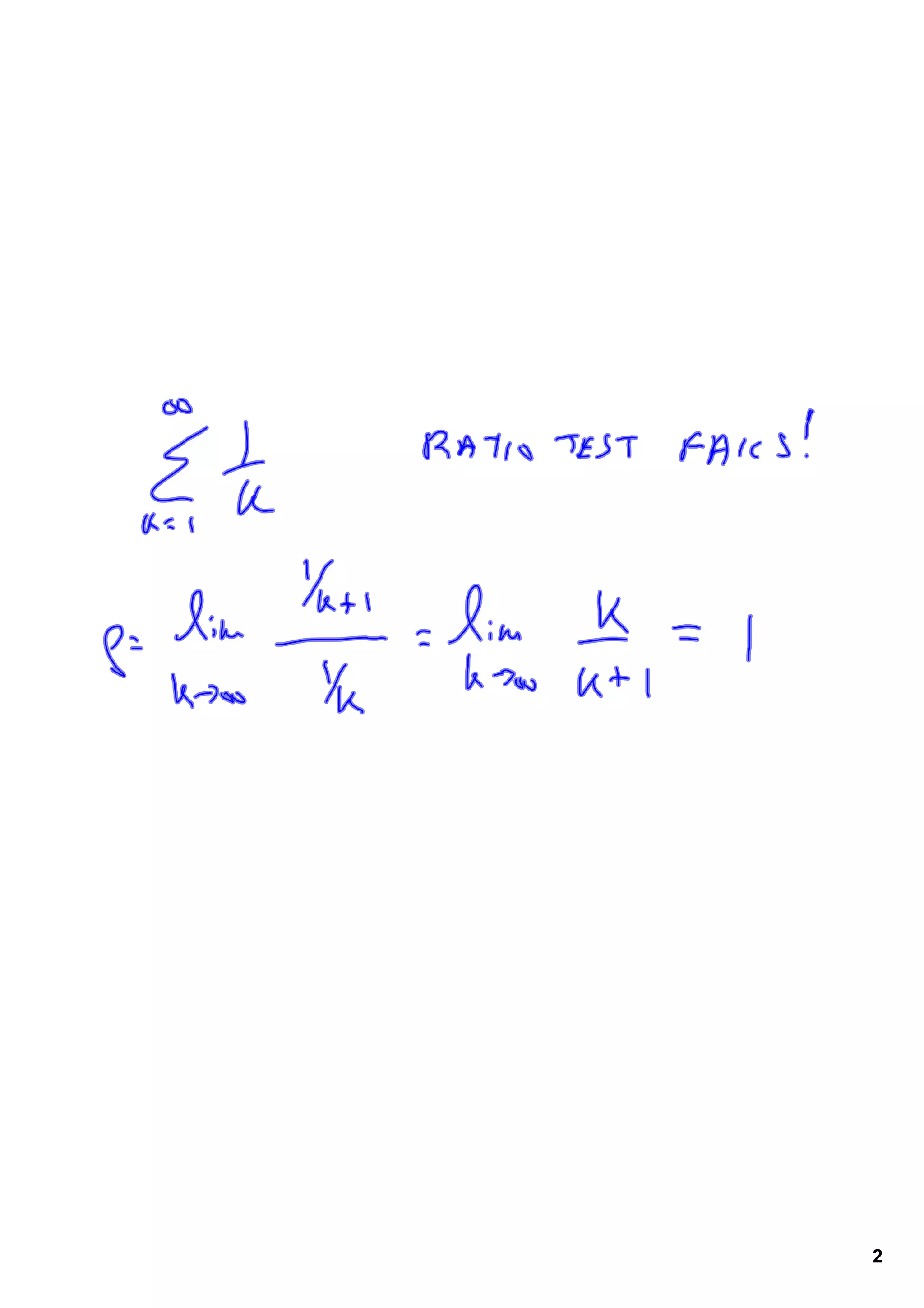 AP Calculus BC: 10-06 Ratio and Root Test for Convergence of Series ...