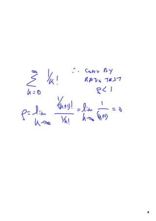 AP Calculus BC: 10-06 Ratio and Root Test for Convergence of Series ...
