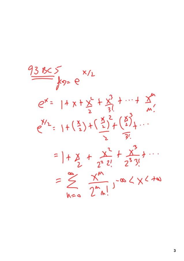 AP Calculus BC: 11-02 Generating Power Series! | PDF | Education