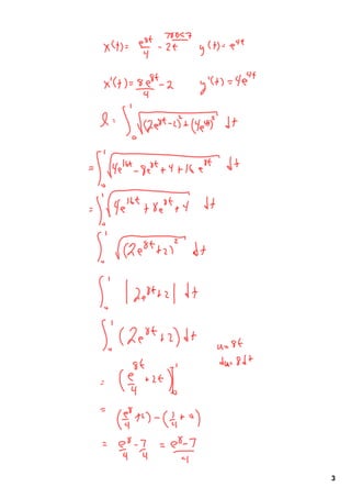 AP Calculus BC: 12-01 Parametric Arc Length | PDF | Physics | Science